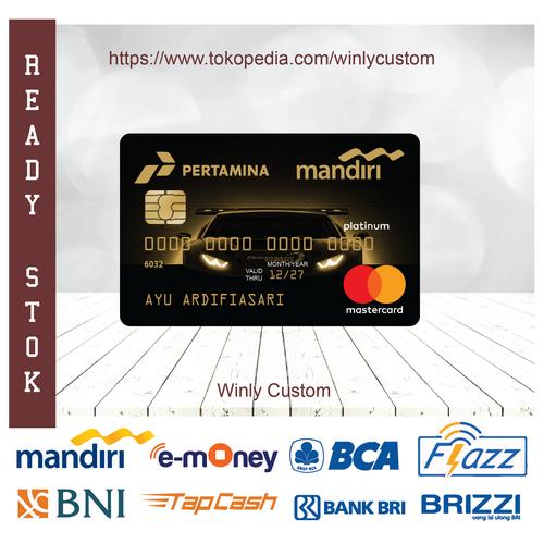 Jual E-MONEY ETOLL MANDIRI BCA BNI BRI DESIGN DEBIT PERTAMINA 16 - 1 ...