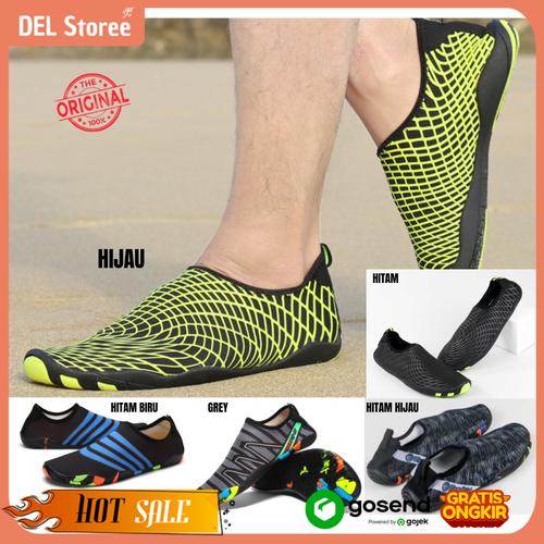Jual SEPATU PANTAI OLAHRAGA AIR DAN SEPEDA ANTI SELIP PRIA/WANITA ...