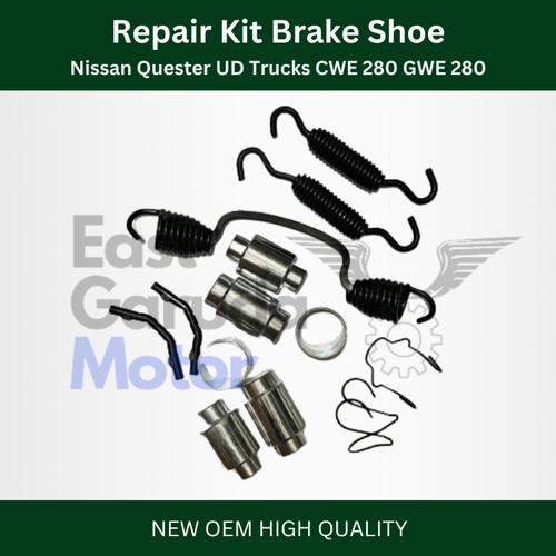 Jual Nissan Diesel Quester Repair Kit Brake Shoe Sepatu Rem CWE 280 CWE ...