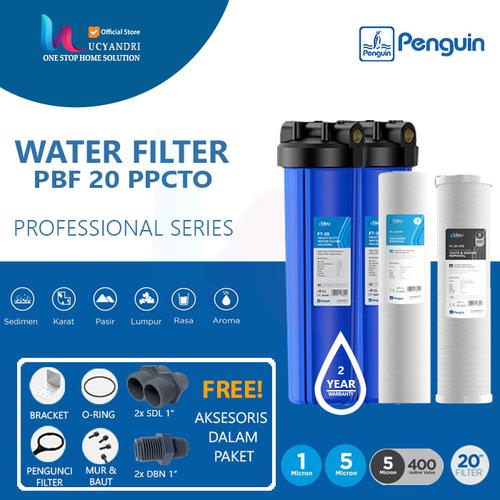 Jual Paket Filter Penguin PP CTO 20 Inch - Kotor & Bau Saringan Filter ...