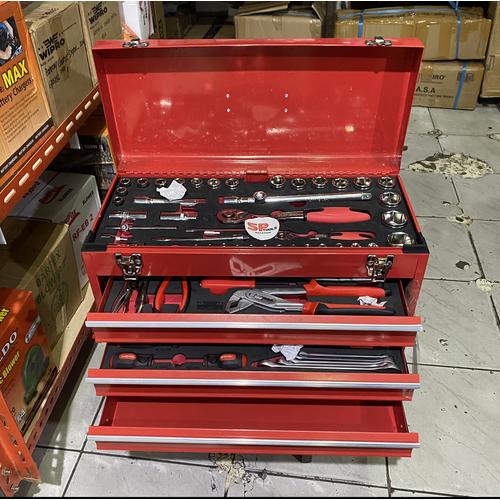 Jual TOOL KIT SET / TOOL BOX SET / TOOL BOX 105PCS TS-105 TS105 WIPRO ...