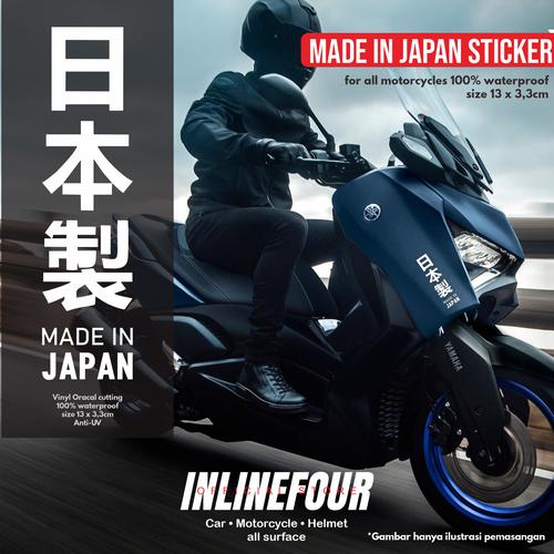 Jual Stiker Motor Made In Japan Cutting Hologram Sticker Kanji Jepang ...