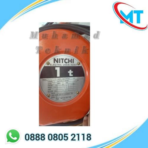 Jual NITCHI Electric Chain Hoist 1 ton × 15 meter Original Jepang tipe ...