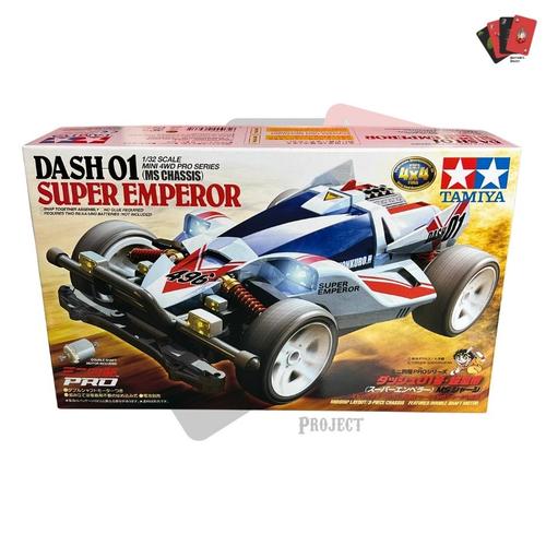 Jual Mainan Rakit Mobil Tamiya Mini 4WD - Super Emperor Dash 01 ...