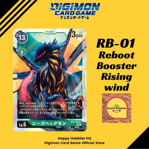 Jual Digimon Card Game RB1 Nidhoggmon BT4-062 Super Rare Reprint Foil - Kota Surabaya - Happy ...