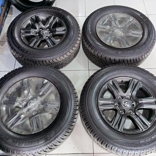 Jual velg oem toyota hilux r17 plus ban yokohama 265 65 R17 fortuner ...