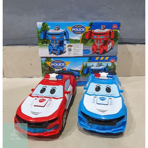 Jual Mainan Anak Mobil Polisi Jadi Robot Police Car 318-1 - Jakarta ...