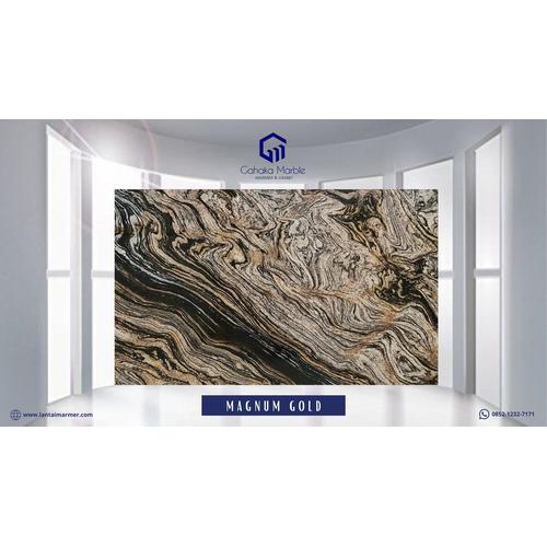 Jual Marmer Slab | Magnum Gold Marble | Marmer Import - Kota Bekasi ...