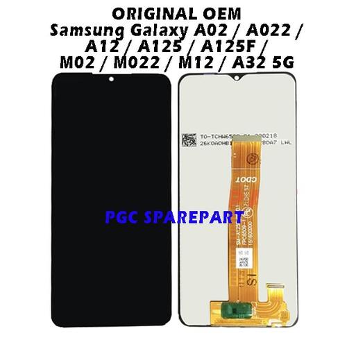 Jual LCD Touchscren Samsung A12 A125 A02 A022 M02 M022 M12 M127 A32 5G ...