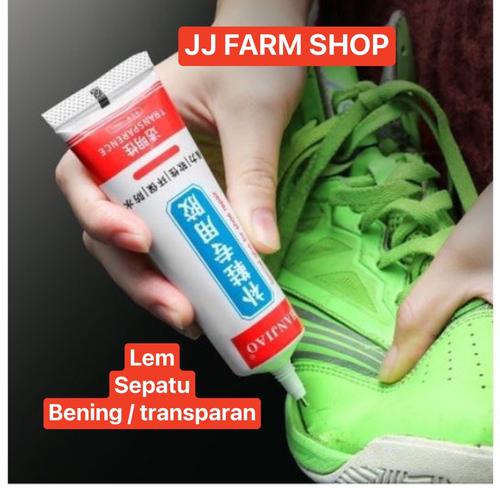 Jual Lem sepatu tas kulit jaket kulit super kuat bening transparan ...