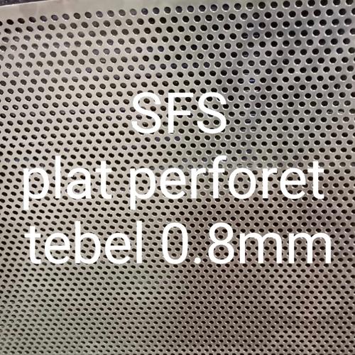 Jual Plat Lubang Perforated 0.8mm lubang 3mm, 4mm, 5mm, 6mm, 8mm,10mm ...