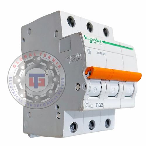 Jual MCB SCHNEIDER DOMAE 32 AMP 3 PHASE 6kA - MCB 10 AMPER 3P - Kab. Tangerang - GLOBAL TEKNIK ...