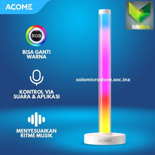 Jual ACOME Lampu Led Stand Sudut Ruang 16 Juta Warna ALP02 White - Kota ...