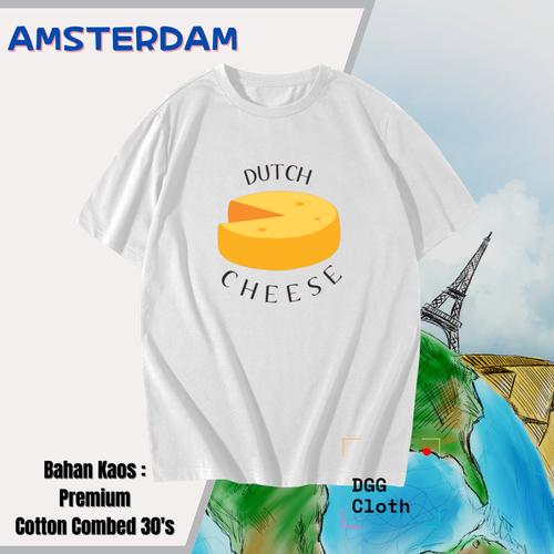 Promo KAOS SOUVENIR NEGARA BELANDA BANYAK MODEL, BAJU OLEH-OLEH BELANDA ...