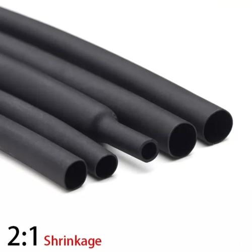 Jual Heatshrink 12mm Selang Selongsong Tube 12 mm Hitam Kabel Bakar ...