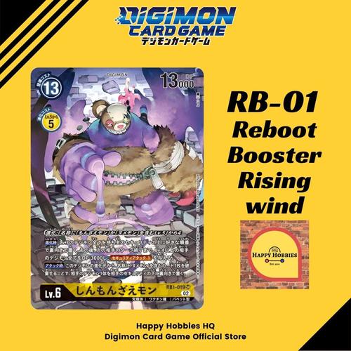 Jual Digimon Card Game RB1-019 ShinMonzaemon Paralel SR - Kota Surabaya ...