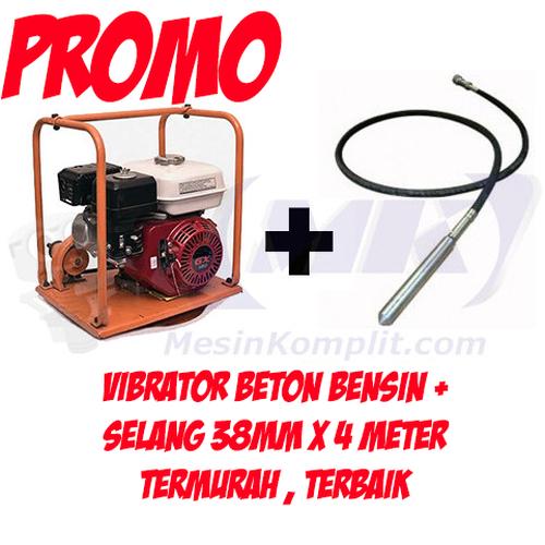 Jual Mesin Vibrator Beton Engine Bensin Concrete Vibrator - +Selang 38mmx4M - Kota Tangerang ...