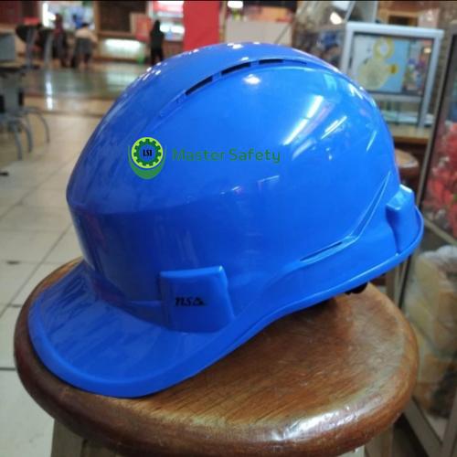 Jual Helm Safety Nsa Vented Biru Fastrack /Helm Proyek Murah Meriah ...