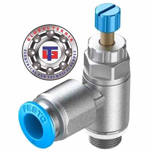 Jual FESTO GRLA-1/8-QS-8-RS-D ONE WAY FLOW CONTROL VALVE - SPEED CONTROL - Kab. Tangerang ...