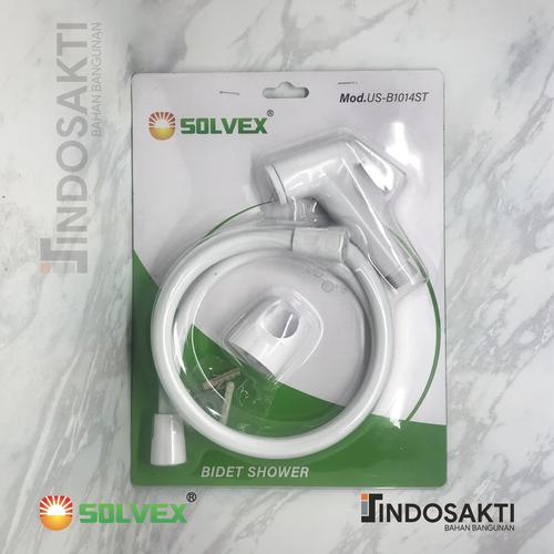 Jual Toilet Shower Jet Washer SOLVEX Bidet Cebok Closet WC PVC 4ST ...