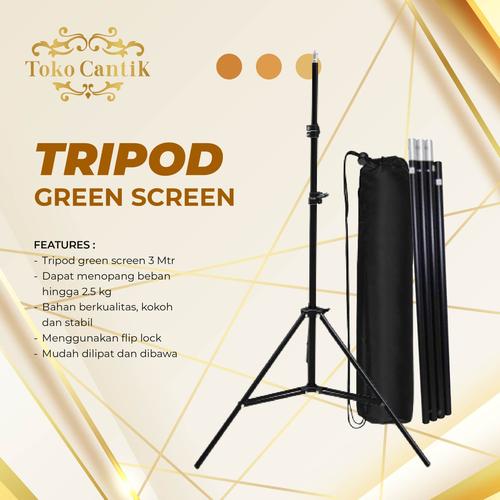 Jual Greenscreen Foto Stand Zoom Background Studio Foto Background ...