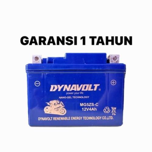 Jual Aki Motor Yamaha R15 Mio M3 Byson X ride MG5ZS Dynavolt Aki Kering ...