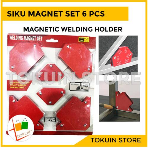 Jual Siku Magnet Siku Las Set Magnetic Welding Holder Alat Bantu Las ...
