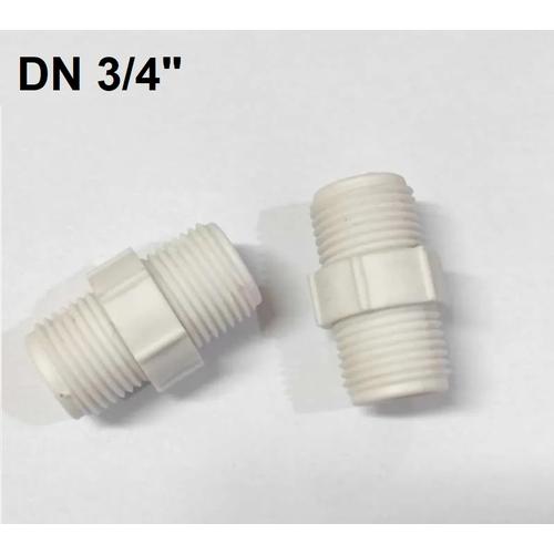 Jual Double Nipple PUTIH PVC-U AW 3/4" Dobel Nepple Nepel Nipel 3/4 ...