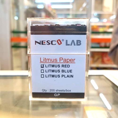Jual Kertas Lakmus Merah Litmus Paper Biru Nesco - Biru - Jakarta Barat ...