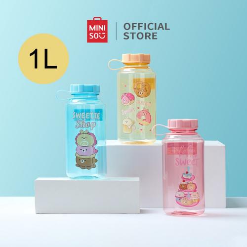 Jual MINISO Water Bottle/ Botol Minum Anak Bunbun Series 1000 ml ...