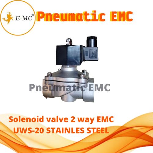 Jual Solenoid valve 2 way EMC UWS-20 STAINLES STEEL - AC220 - Jakarta ...