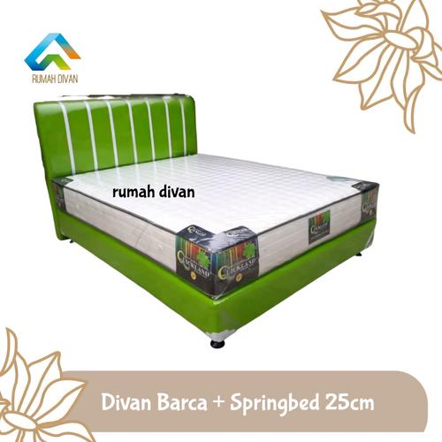 Jual Divan Springbed "Barca" + Matrass uk.160*200 (queen size) - Kota ...
