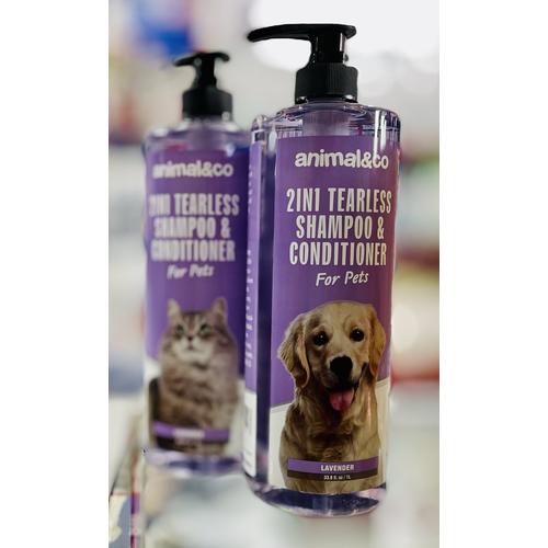 Jual Animal & Co 2in1 Tearless Shampoo & Conditioner 1l - Jakarta ...