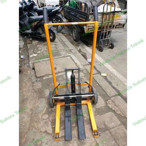 Jual Hand Stacker Trolley 200Kg / Hand Forklift Troli Mini - Jakarta ...