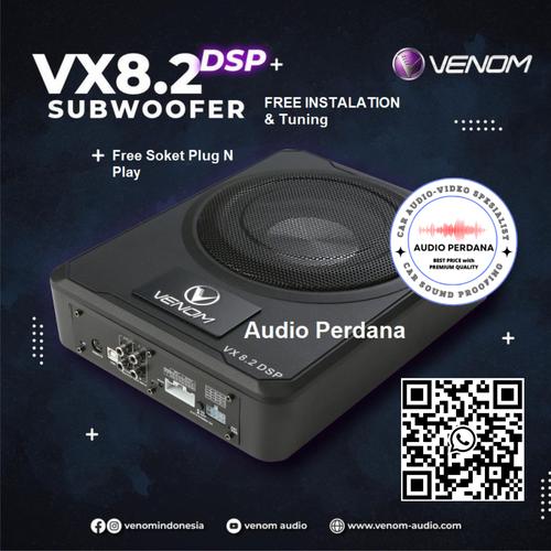 Jual Subwoofer Aktif Kolong Jok Venom 8.2DSP 8.2 DSP Built In Processor 8ch - tanpa pasang ...