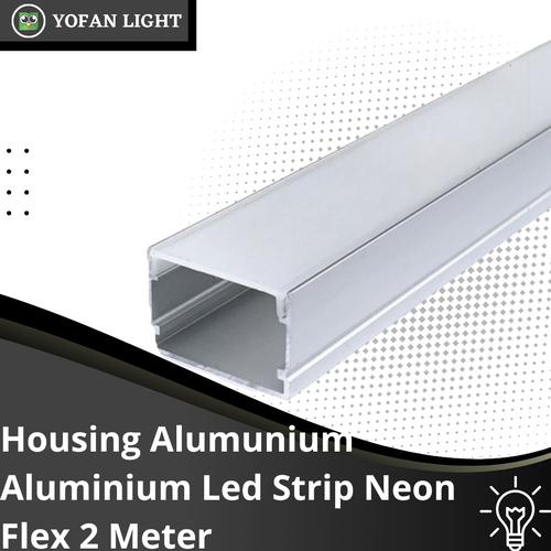 Jual Casing Neon Flex / Housing Alumunium Led Strip Neon Flex 1 Meter ...