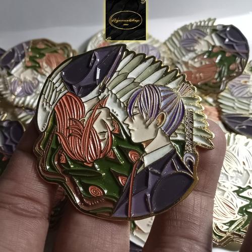Jual (Custom) Enamel Pin Ukuran Besar Design Bebas By Ayanaolshop92 ...