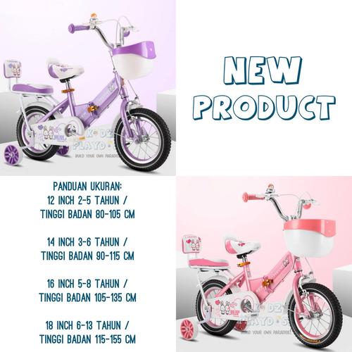 Jual Sepeda Anak Lipat PHOENIX 12, 14, 16 & 18 Inch [READY STOCK ...