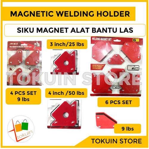 Jual Siku Magnet Las Magnetic Welding Holder 3 / 4 inch 9 / 25 / 50 lbs ...