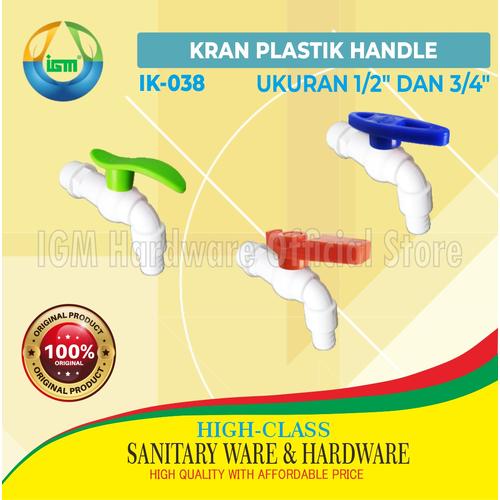 Promo KRAN PLASTIK HANDLE IGM IK-038 - 1/2 - Kota Semarang - IGM ...