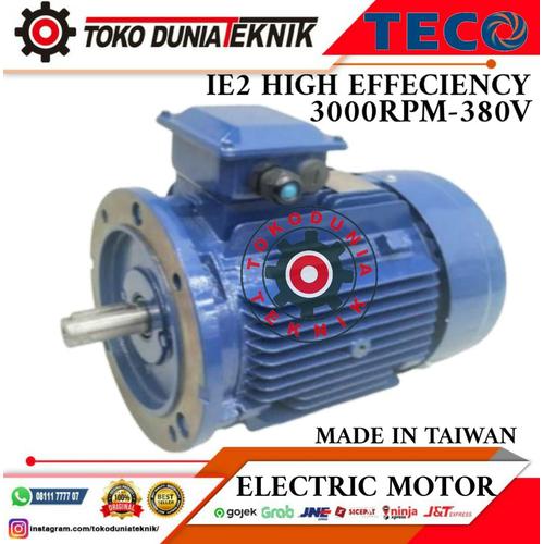 Jual TECO (IE2) 3KW / 4HP 3000RPM 2POLE 3PHASE B5 FLANGE MOUNTED - Jakarta Barat - DUNIA TEKNIK ...
