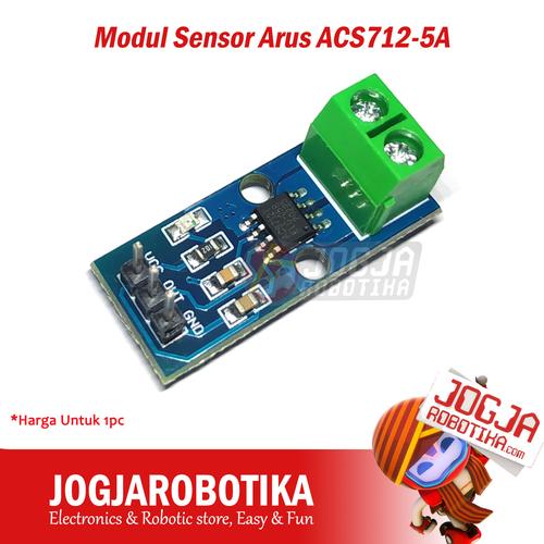 Jual Modul Sensor Arus ACS712-5A - Kab. Sleman - Jogjarobotika | Tokopedia