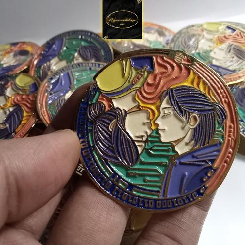 Jual Enamel Pin Custom Design Bebas Ukuran Besar /Custom Pin - Kota ...