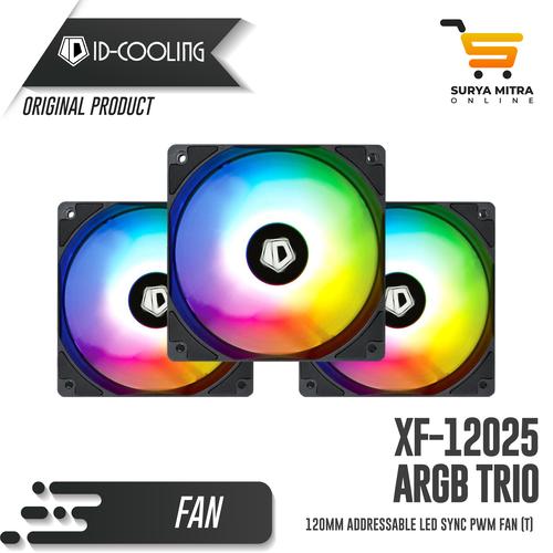 Jual Fan Casing IDCOOLING ID-COOLING XF-12025-ARGB TRIO 120mm ARGB Sync PWM - Kota Surabaya ...