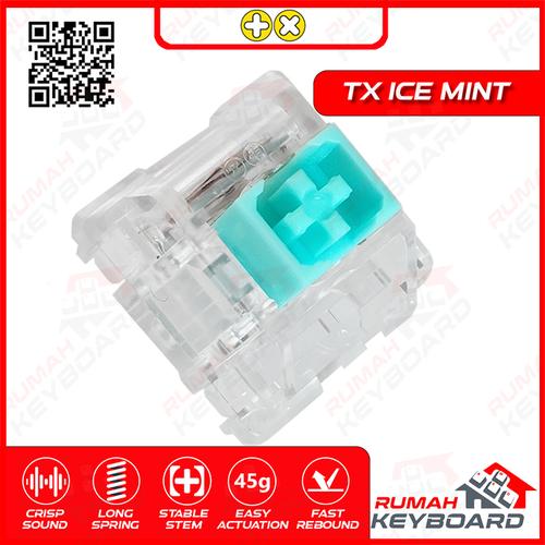 Jual SWITCH - TX SWITCH - ICE MINT - 5 PIN - 45g - TACTILE - LONG POLE ...