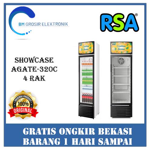 Jual RSA SHOWCASE AGATE 320C 4 RAK (328 Liter) / AGATE 320 C - Kota ...