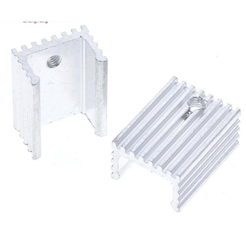 Jual HEATSINK TO220 TIP41 BTA16 7805 Pendingin IC Transistor 21x15x10 ...