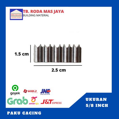 Jual Paku Kayu/Paku Cacing 5/8 inch - 500 Gram - Kota Bandung - TB Roda ...