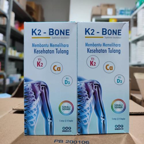 Jual k2 bone original d3 vit k2 ca 30 kaplet K2bone - Jakarta Selatan ...