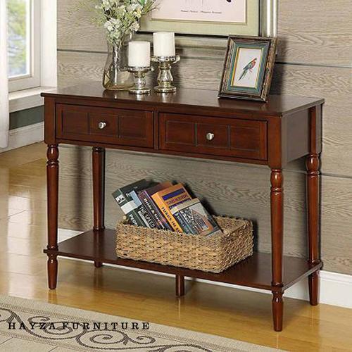 Jual meja konsul kayu jati console table modern minimalis meja console ...